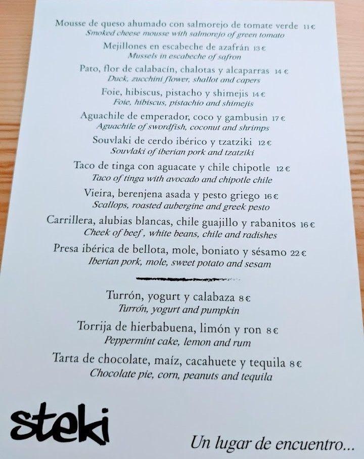 Restaurante Steki restaurante - Alicante